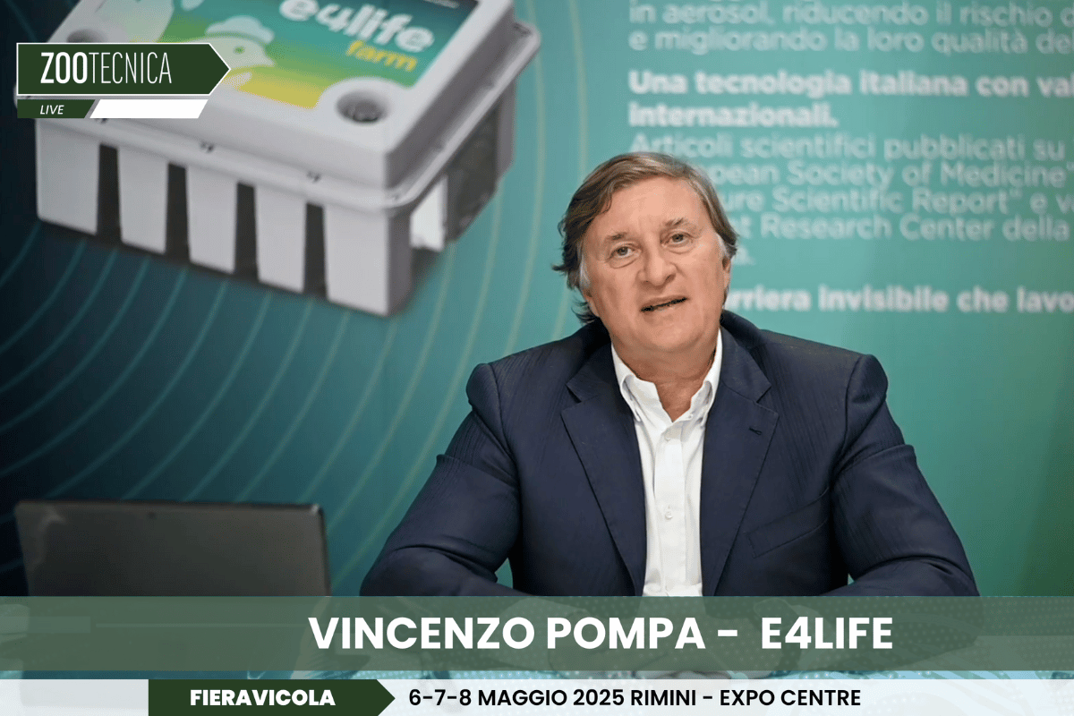 Zootecnica on site @ Fieravicola 2025: Vincenzo Pompa (E4Life) – Zootecnica